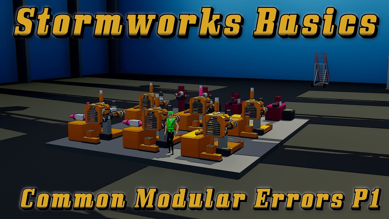 Stormworks Basics: Modular Errors P1 #tutorial #stormworks #gaming ...