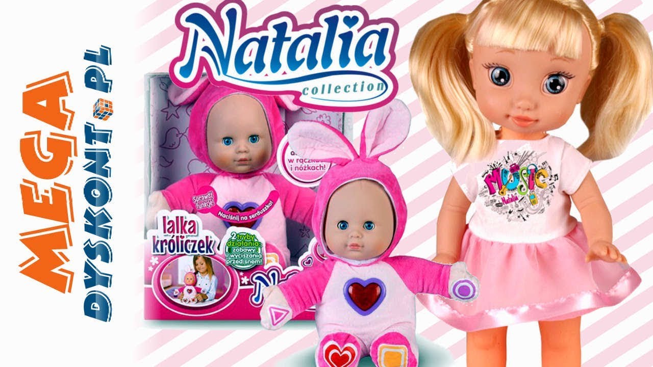 Natalia • Kolekcja interaktywnych lalek #1 • Chodząca lalka Natalia ...