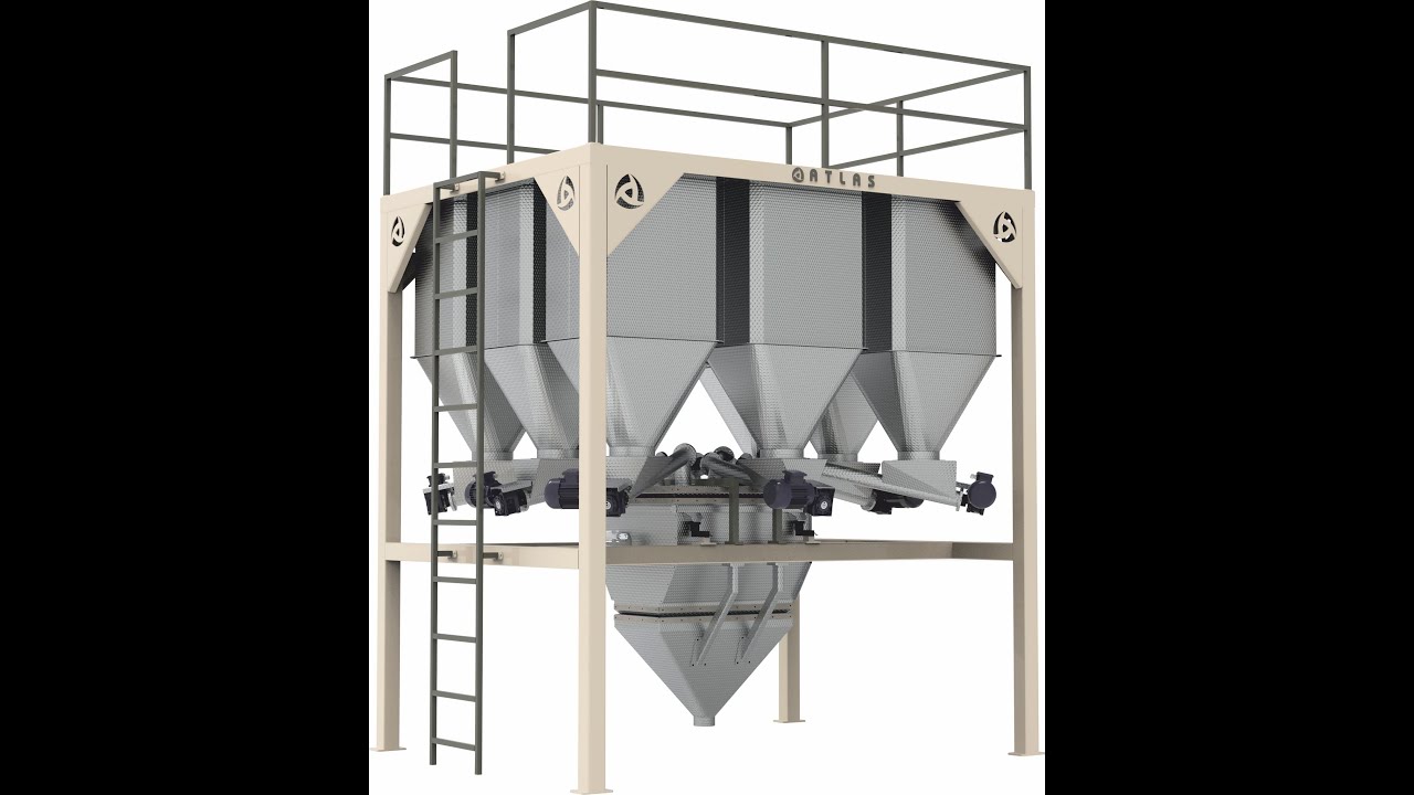 ATLAS YEM MAKINALARI - Micro Dosing Unit (Premix) - YouTube