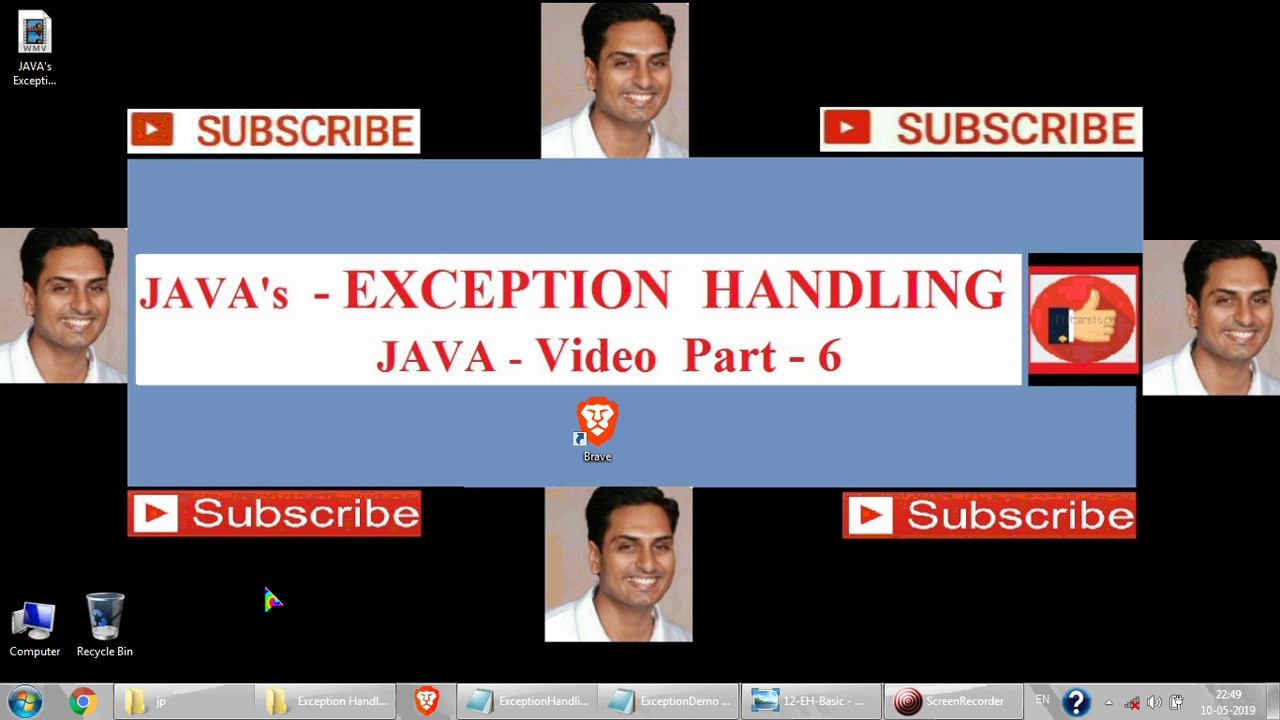 Exception Handling in JAVA Programming Language with Practical || Video ...