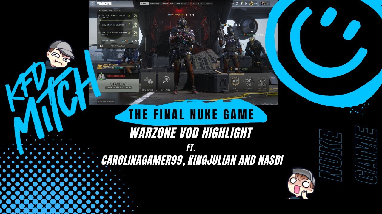 The Nuke Run pt. 2 The Nuke Itself (Warzone VoD Highlight) - YouTube