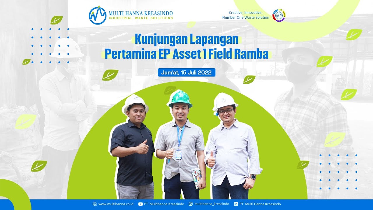 Kunjungan lapangan PT Pertamina EP Asset 1 Field Ramba - YouTube