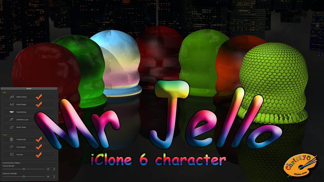 iClone 6 Mr Jello - YouTube