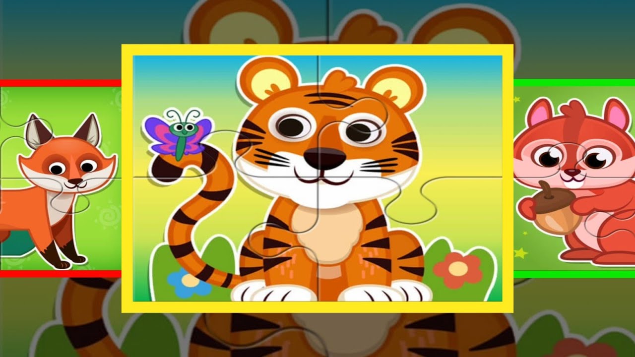 BELAJAR MENYUSUN GAMBAR | BELAJAR PUZZLE JIGSAW | GAME ANAK ANAK - YouTube