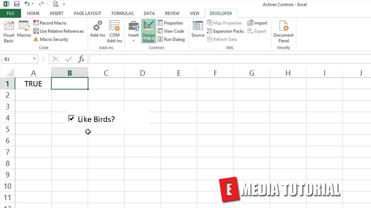 Microsoft Excel Visual Basic For Aplications VBA Tutorial 34 LinkedCell microsoft-excel-visual-basic-for-aplications-vba-tutorial-34-linkedcell