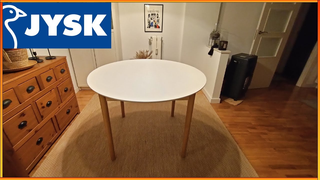 ¡Como Montar Mesa de Comedor Extensible MARSTRAND JYSK! - YouTube