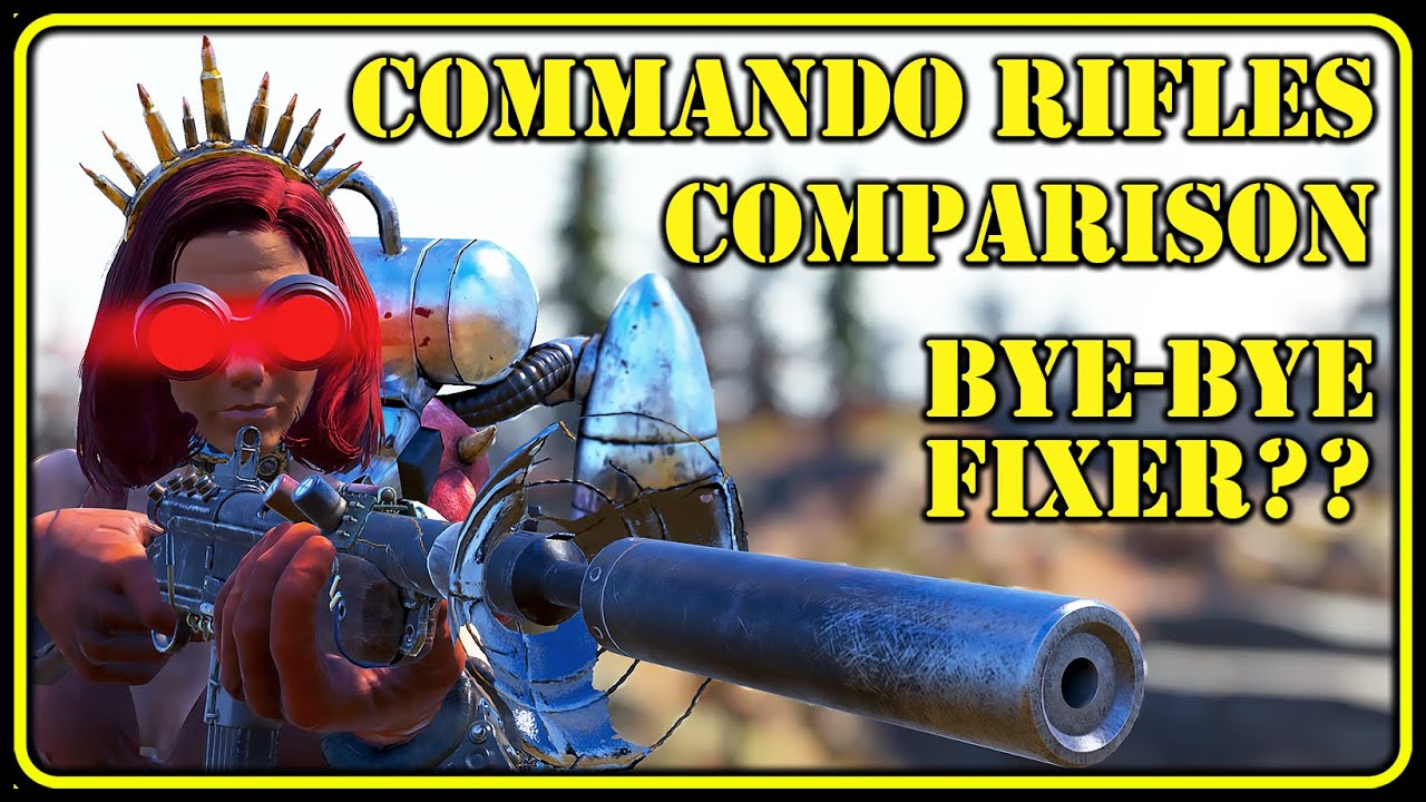 Fallout 76 - Ballistic Rifles Comparison for Stealth Commando | ¿New ...