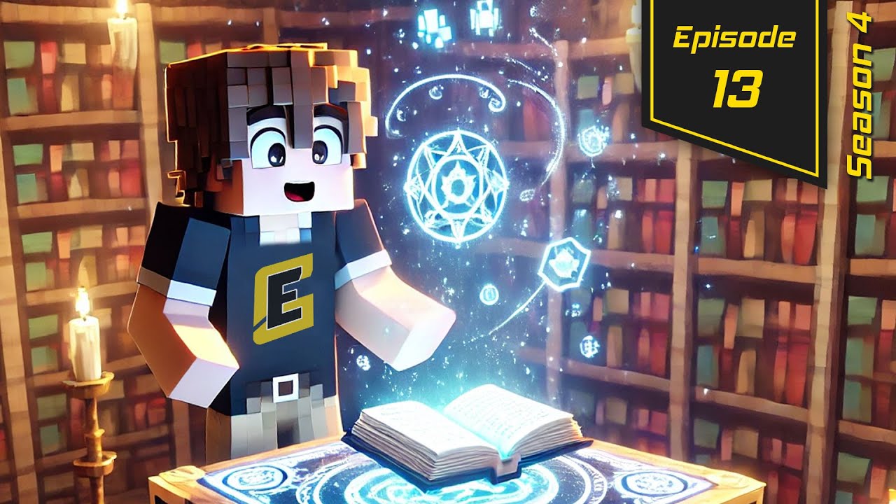 I enchanted tools for the first time! (Minecraft Let's Play S4 E13) - YouTube