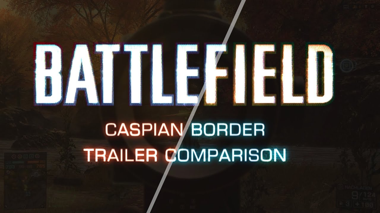 Battlefield: Caspian Border Trailer Comparison (BF3/BF4) - YouTube