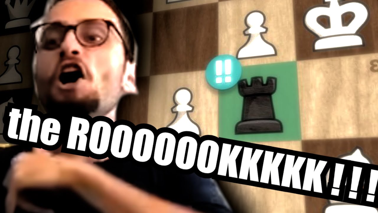 Levy Rozman Screaming THE ROOOOK | 1 min | - YouTube