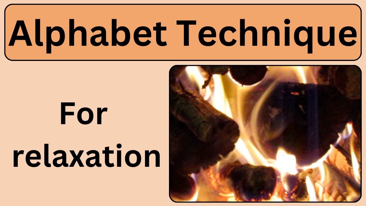 Alphabet relaxation technique for sleep - YouTube