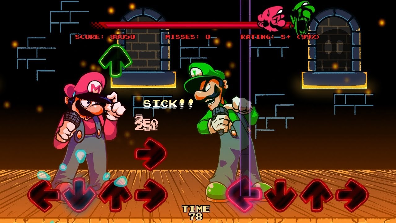 FNF - Mario's Madness V2 - Oh God No (by iKenny) - [FC/4k] - YouTube