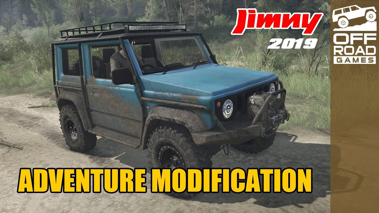 Suzuki Jimny 2019 Adventure | Spintires : MudRunner - YouTube