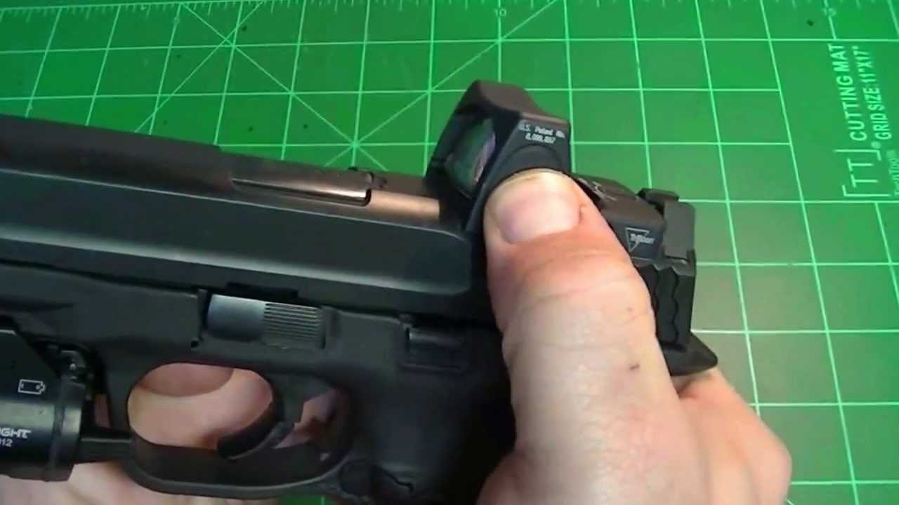 M&P With Trijicon RMR - YouTube