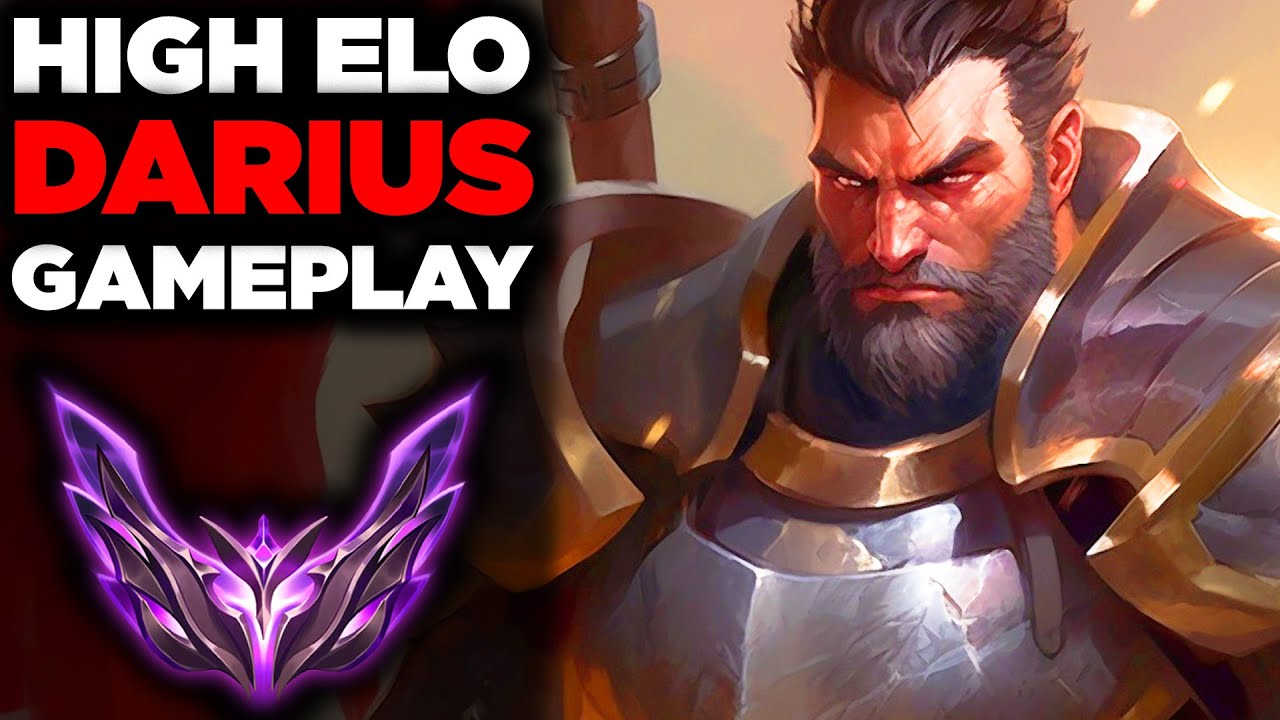 CLIMBING ON MAIN - High Elo Darius Gameplay S13 - BEST DARIUS BUILDS ...