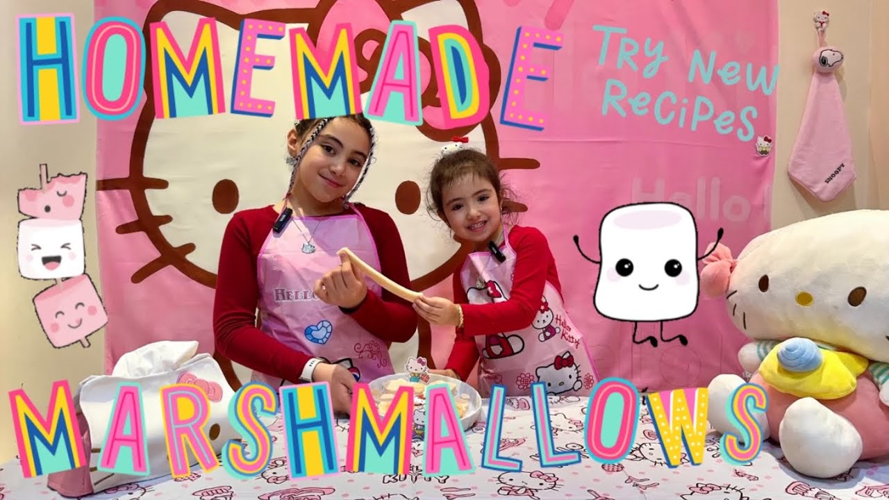 Homemade MARSHMALLOWS!!! - YouTube