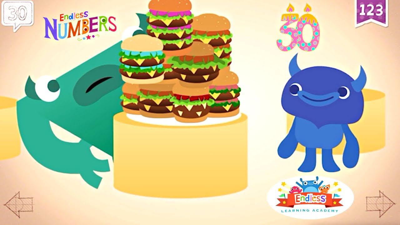 Endless Numbers 30 | Learn Number Thirty | Fun Learning for Kids - YouTube