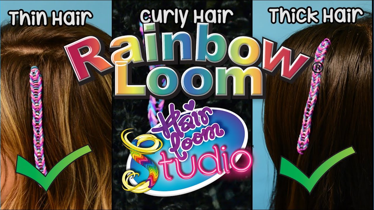 Different hair comparison using the Hair Loom™ - YouTube