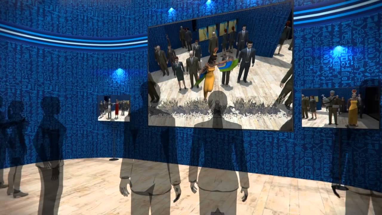 Egypt Expo 2015 walkthrough - YouTube