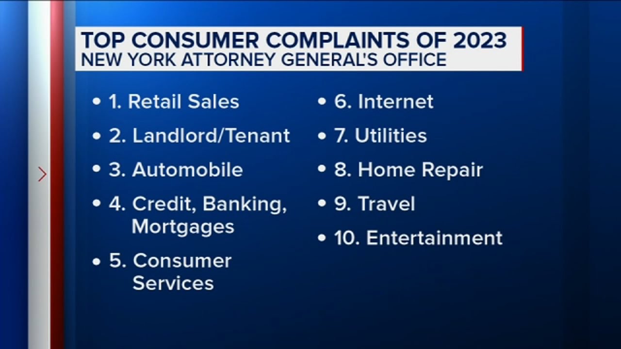 Top 10 consumer complaints from 2023 - YouTube