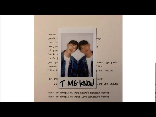 Jimmy Brown - Let Me Know (English Ver.) Chords - Chordify