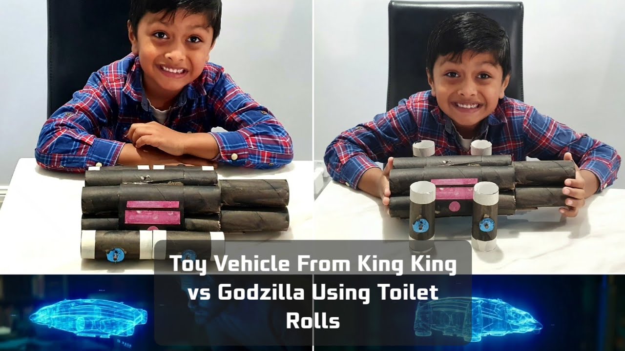 How To Make HEAV vehicle from #KingKong vs #Godzilla Movie Using Toilet ...
