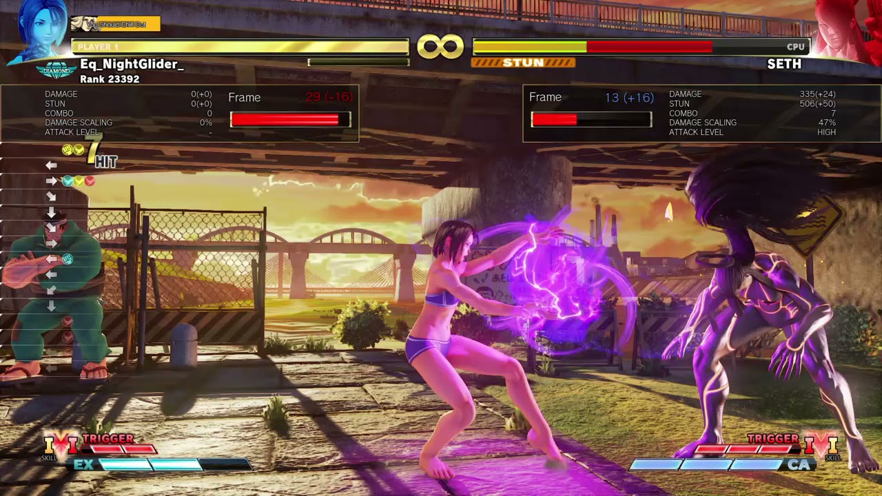 SF5 (Season 5): Akira 900 stun reset - YouTube