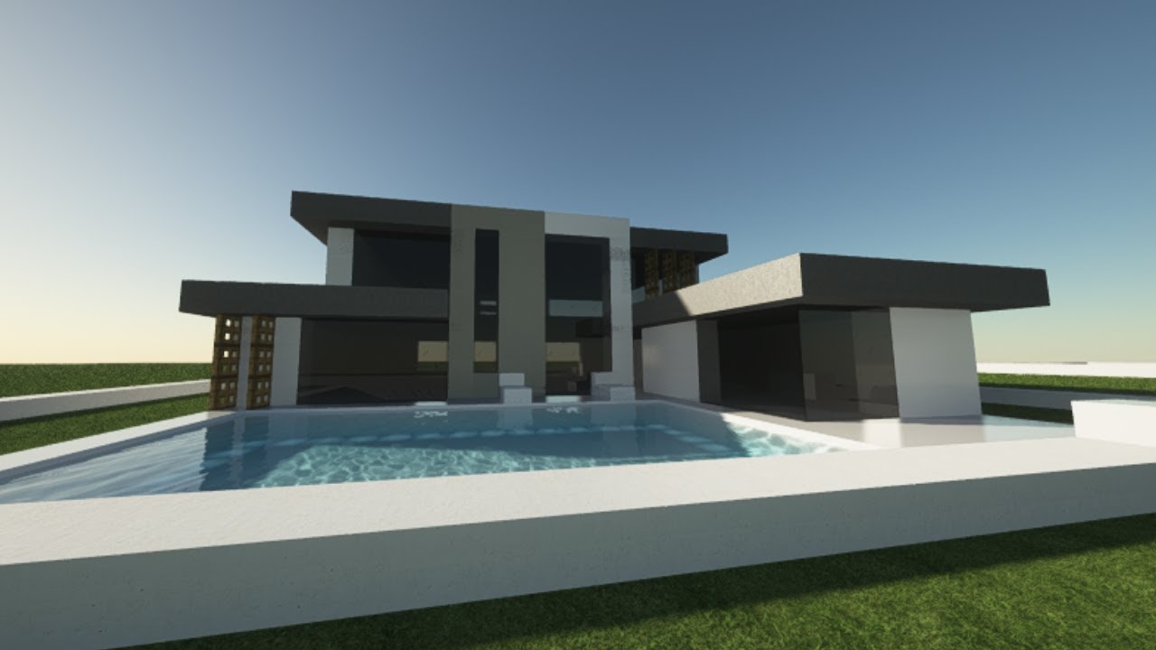 Tutorial/Building modern house in Minecraft with Raytracing RTX ...