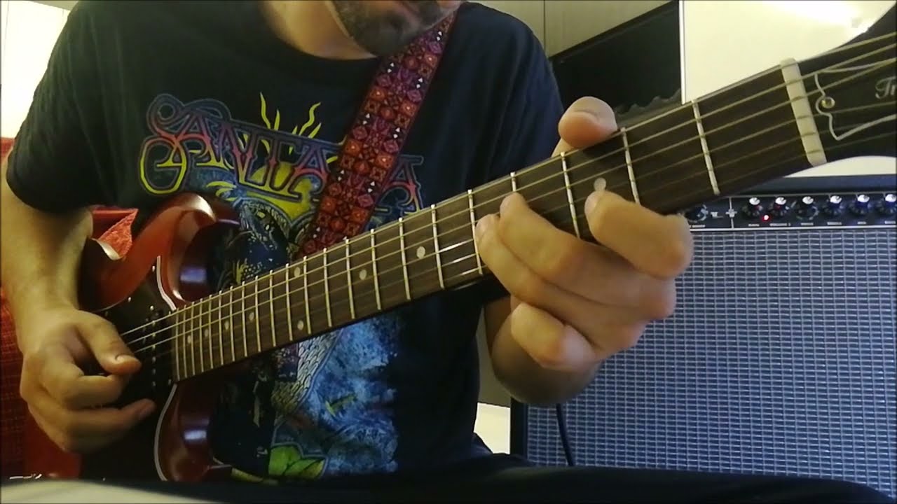 How I Play Samba Pa Ti by Carlos Santana - Guitar Tutorial (Part 1 ...