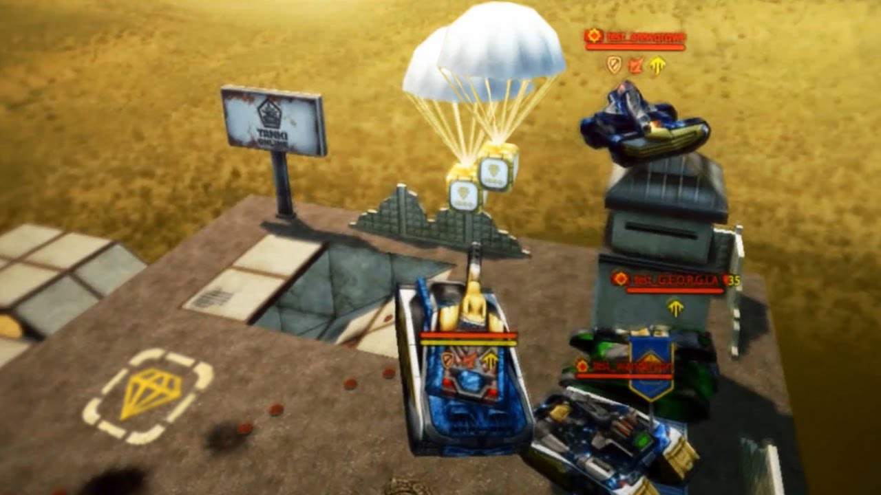 Tanki Online | TEST SERVER Gold Box Montage #1 - YouTube