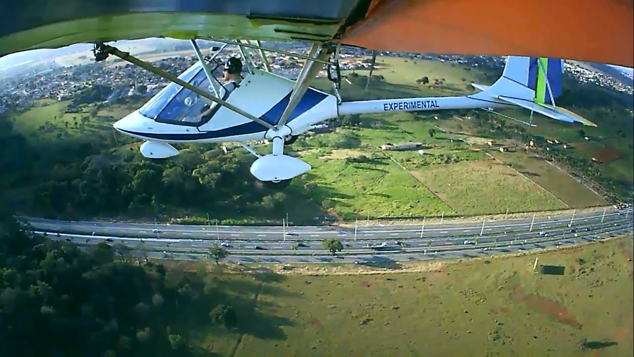 Voando de ultraleve Fox V5 Super dia 25-06-2017 - YouTube