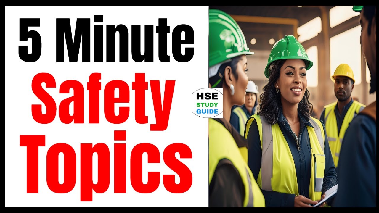 5 Minute Safety Topics @hsestudyguide - YouTube