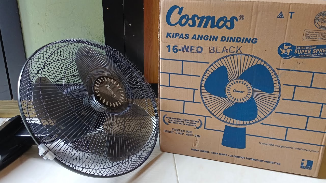 4 Minutes Satisfying with Assembling a Cosmos Wall Fan 16 Inch wfo ...