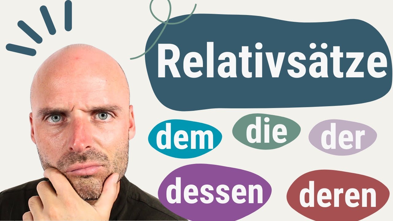 Relativsätze | Nom/Akk/Dat/Gen | Übung zum Mitmachen 💪 - YouTube