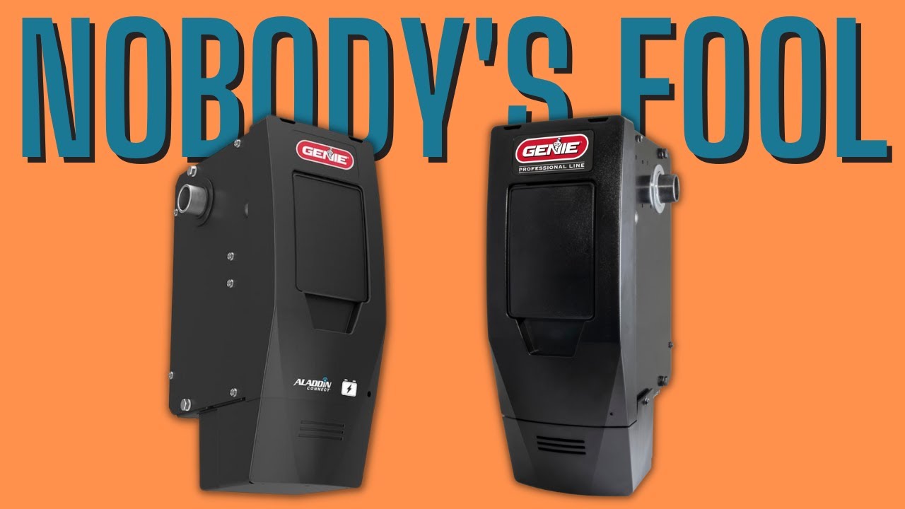 CHOOSE WISELY Between These Two Wall Mount Garage Door Motors - Genie ...