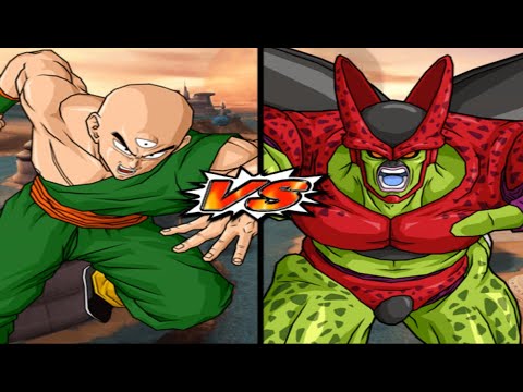 Dragon Ball Z BT3 Mod - Tien VS Cell Max - YouTube