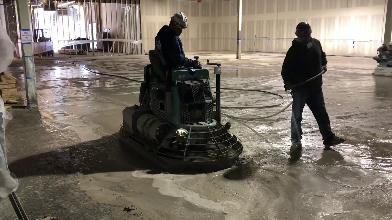 Trowel Grinding - YouTube
