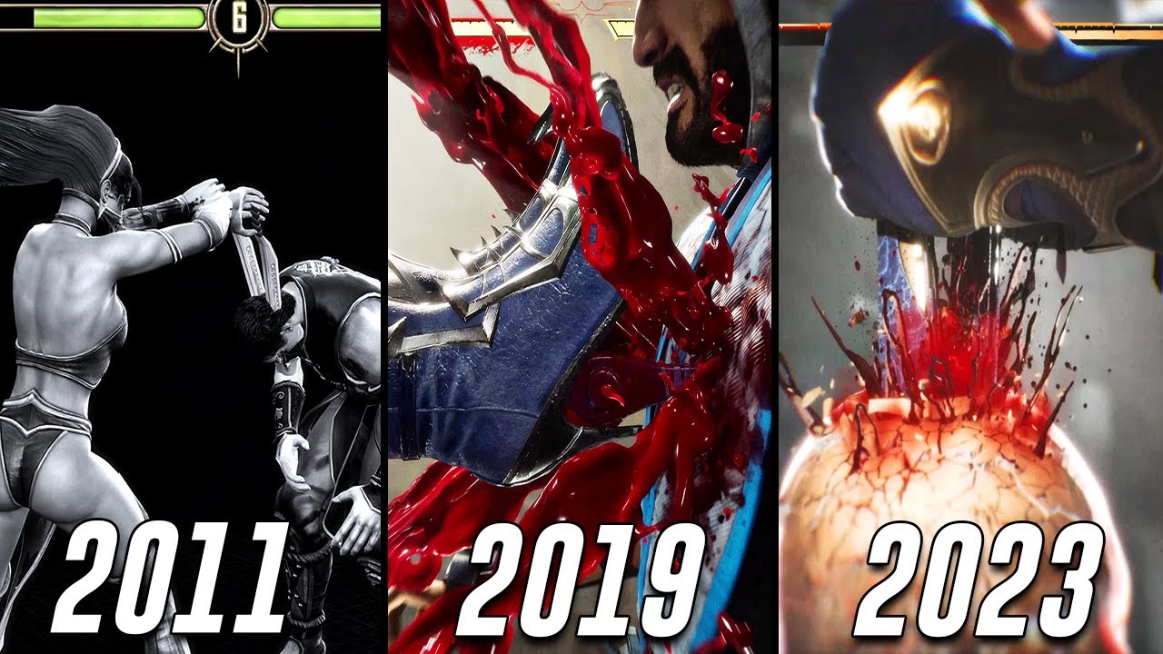 Mortal Kombat - Comparing Kitana's Xray Moves - YouTube