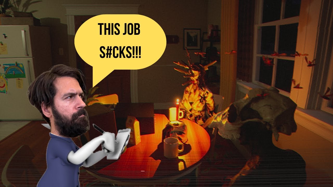 Worst first day Ever! | Hazing Night Shift indie horror game - YouTube