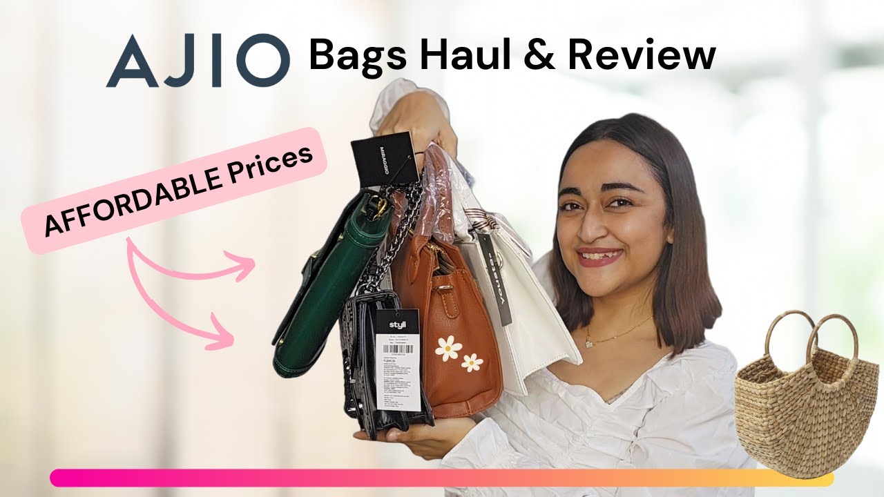 AJIO Trendy SLING Bags Haul 😍 | Sale Haul - YouTube