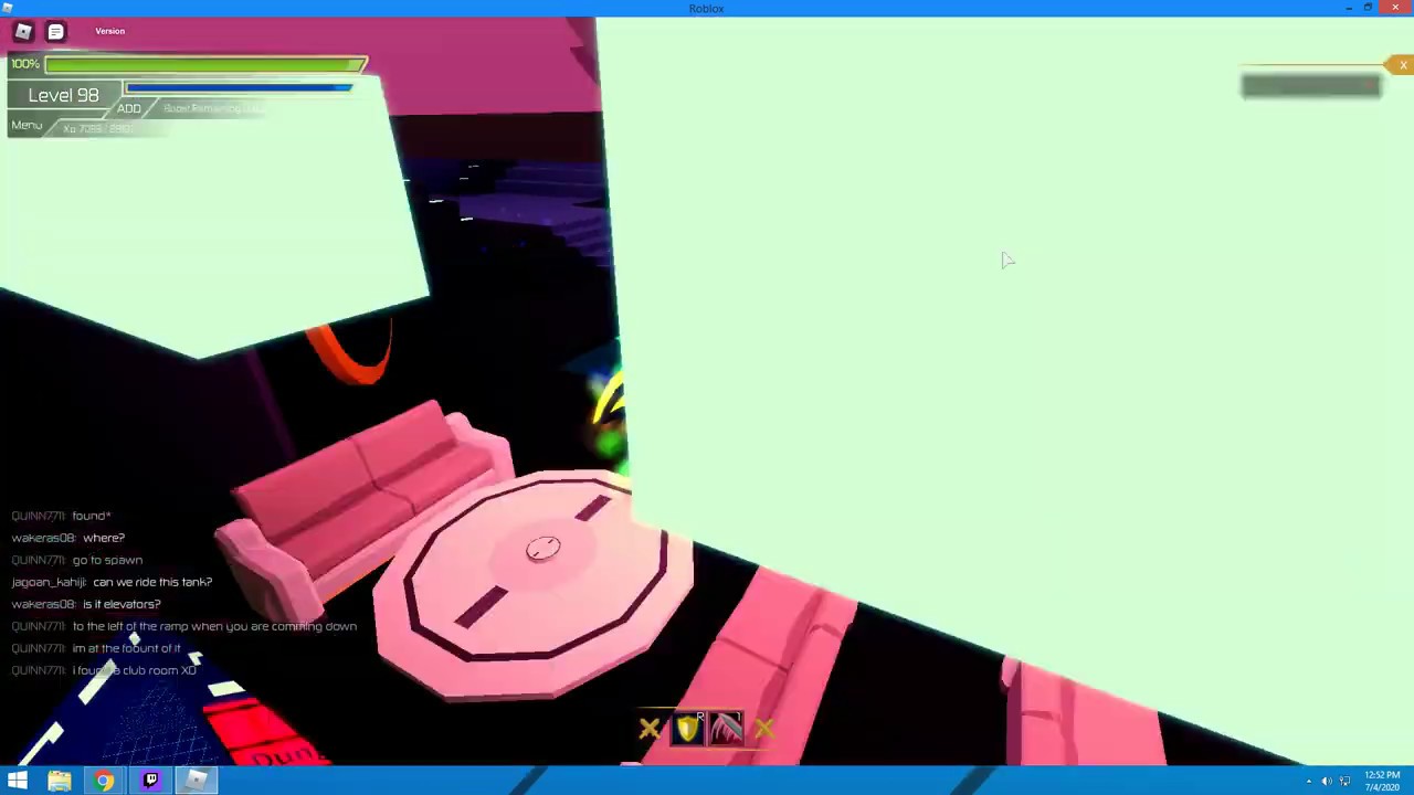 roblox sword burst 2 i found a club room floor 11 - YouTube