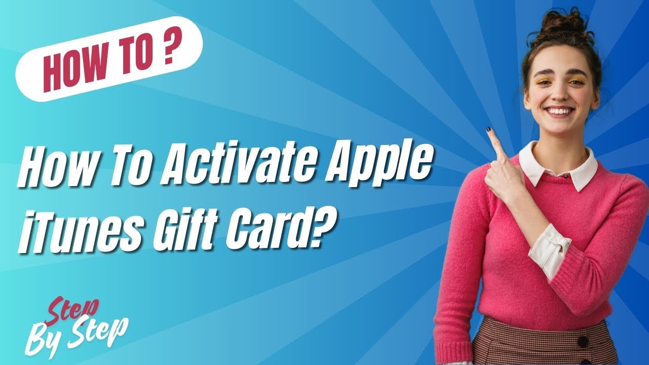 How To Activate Apple iTunes Gift Card ? - Step by Step - YouTube
