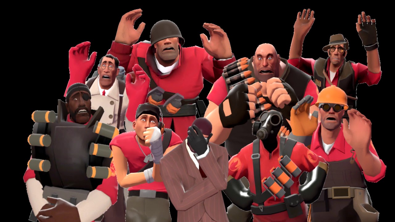 every tf2 class screaming at the same time - YouTube