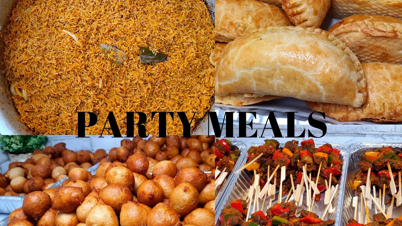 Meals to prepare for a typical African Party. - YouTube