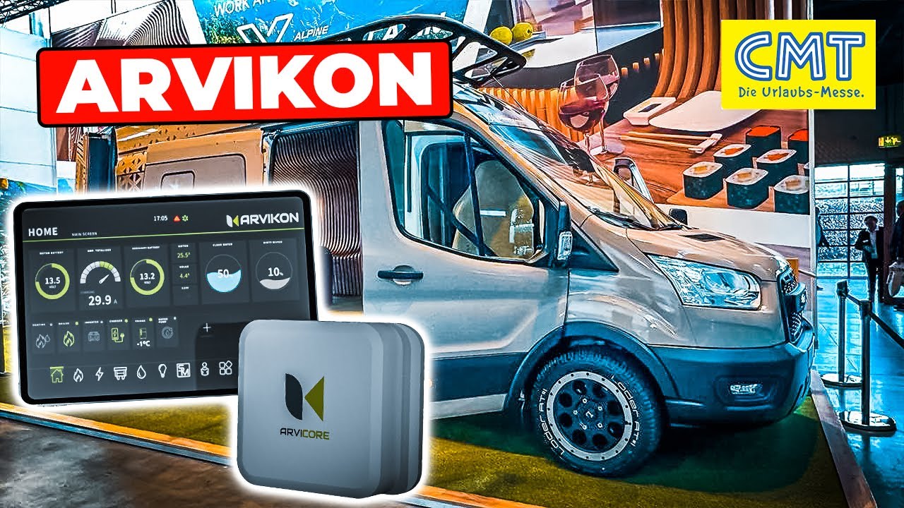 ARVIKON🔋Intelligentes Wohnmobil Kastenwagen - YouTube