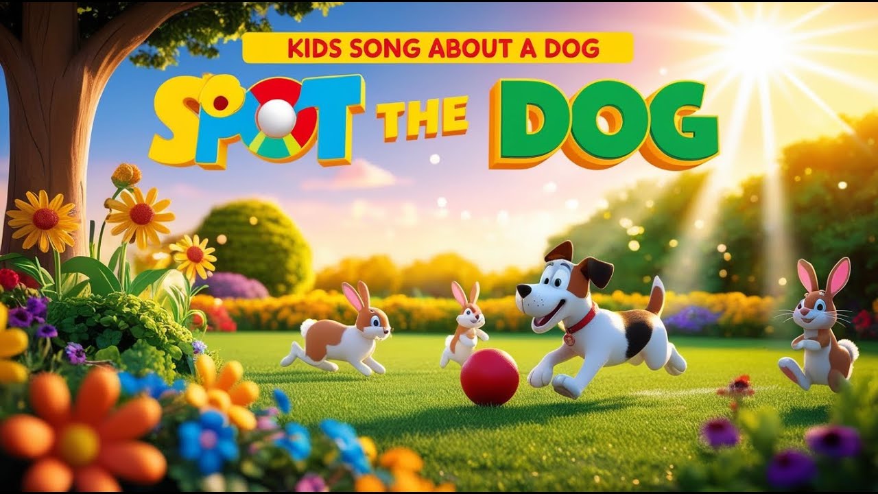 🎶 Spot the Dog | Fun Kids' Songs About Animals | Dance & Sing Along ...