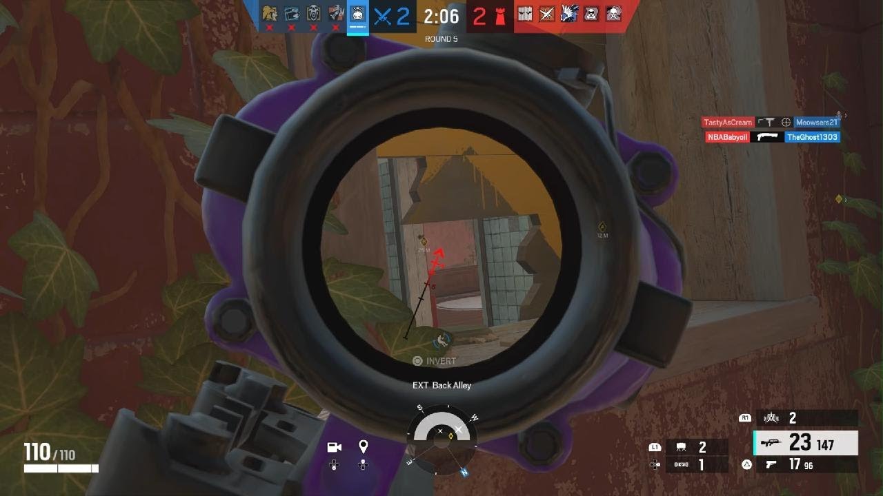aceing with twitch f2 rainbow six siege - YouTube