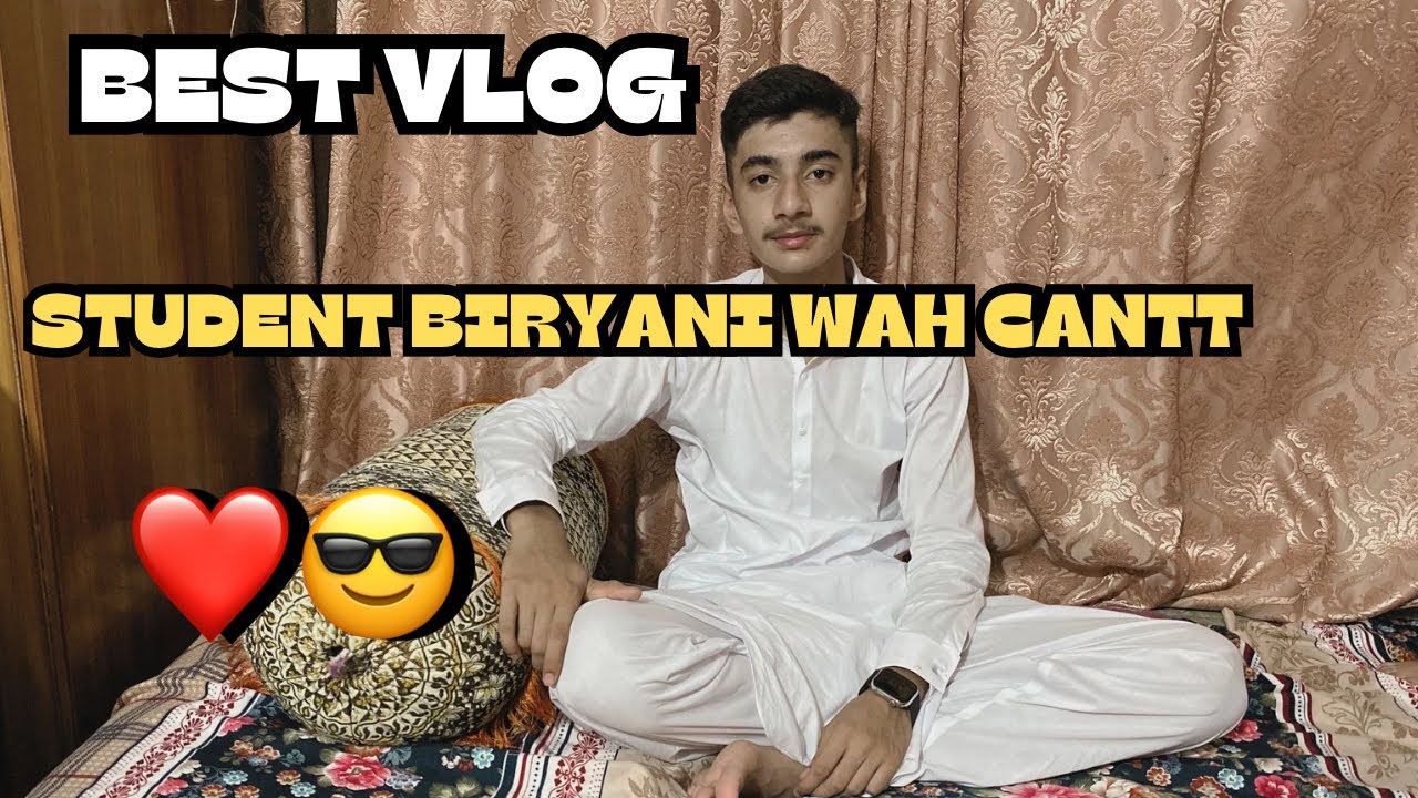 STUDENT BIRYANI😬🙄| Numair Alam Bhatti😎 - YouTube