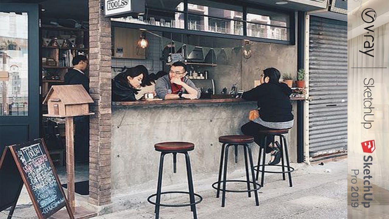 50+ Unique Small Cafe & Coffee Shop Design Ideas #7 - YouTube