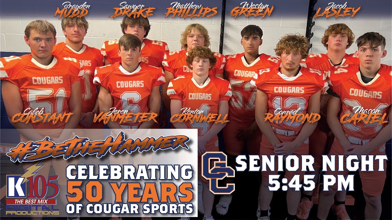 Grayson County Football Senior Night 2023 - YouTube